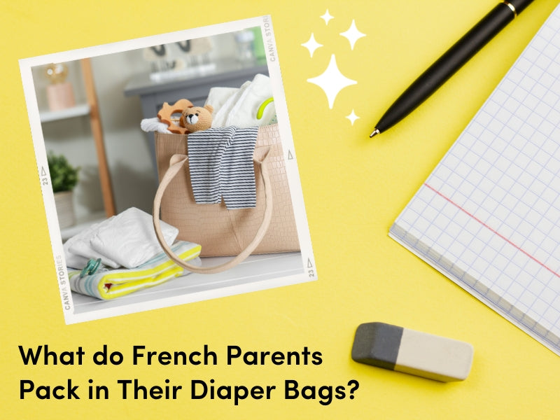 What do French Parents Pack in Their Diaper Bags? – La Petite Creme