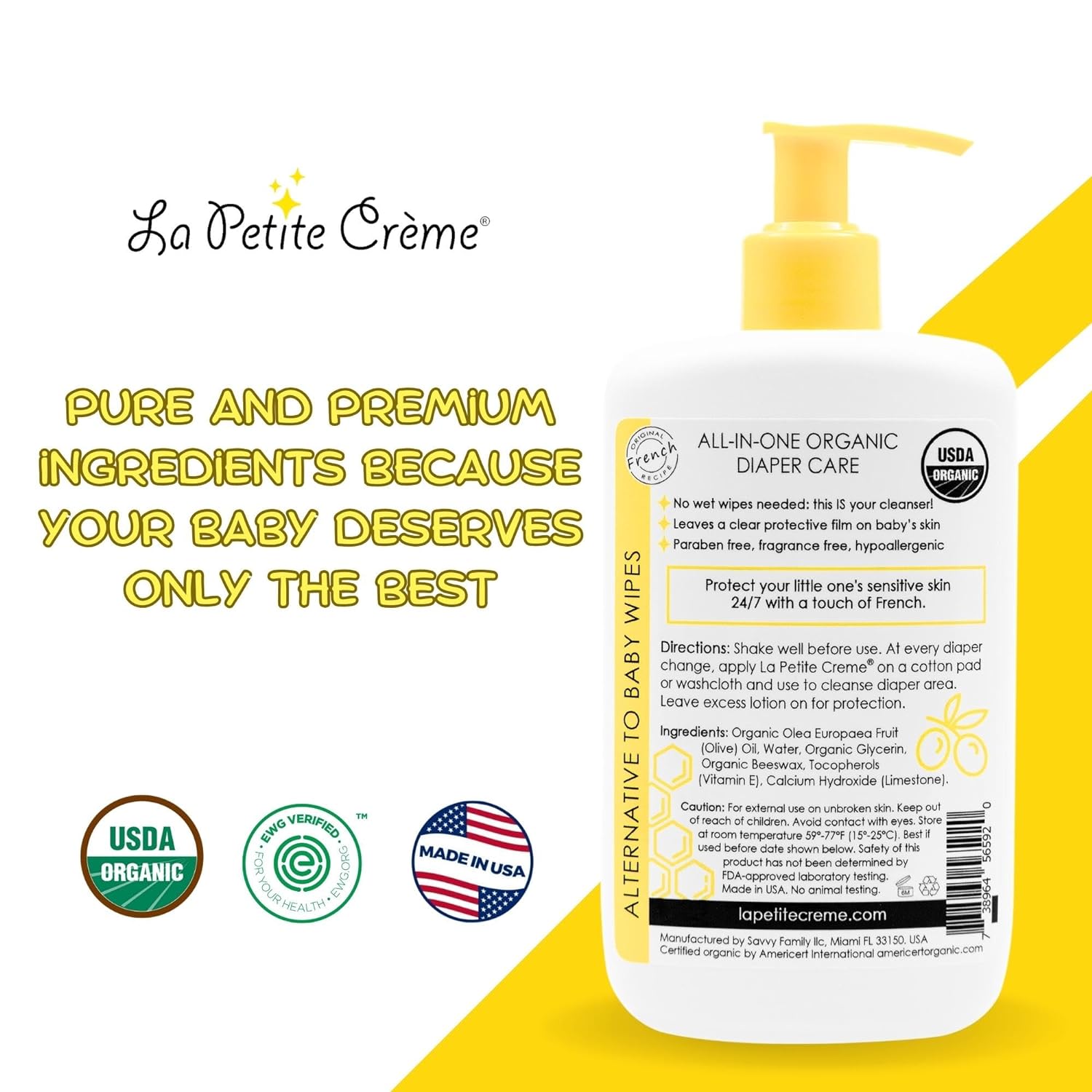French Diapering Lotion - Intro Pack – La Petite Creme